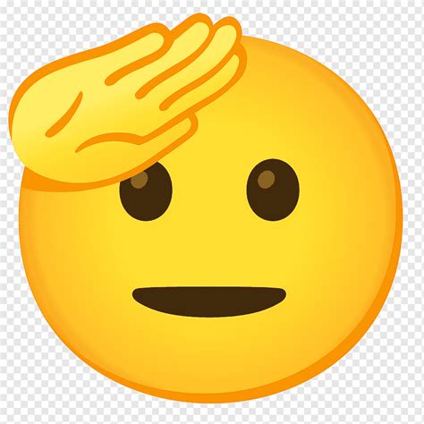 Saluting Face Emoji Saluting Emoji Face Png Pngwing