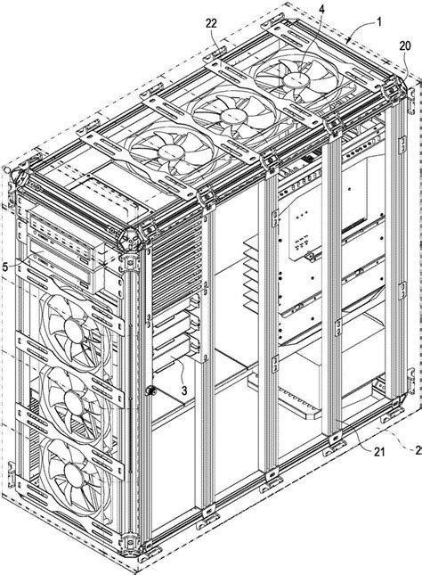模块化计算机机箱的机架组装结构的制作方法2