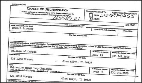 Fillable Eeoc Charge Form Printable Forms Free Online