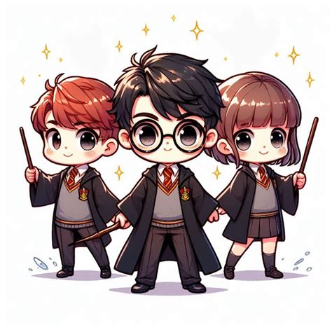 Hoe Teken Je Chibi Harry Potter