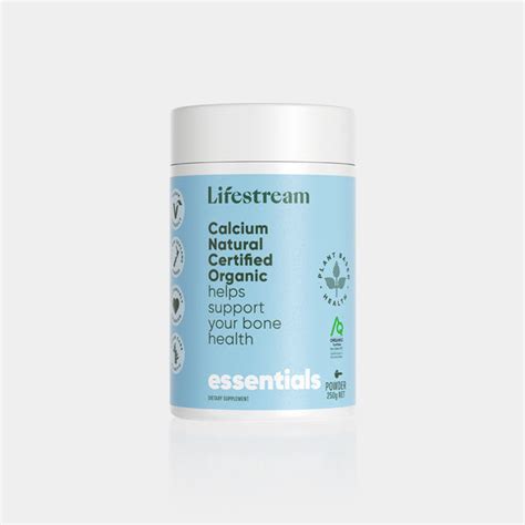 Calcium Natural Lifestream Nz