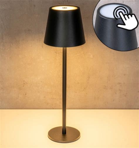 Modern Touch Activated Table Lamp With Dimmer Function Pulsetv