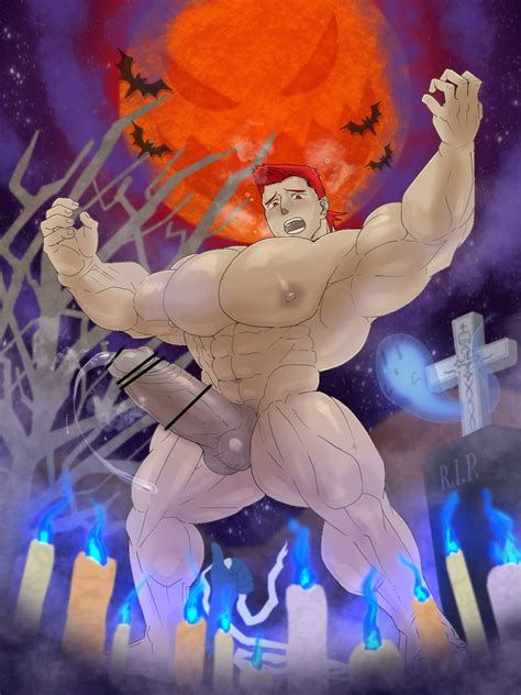 Rule 34 Abs Bara Biceps Gay Halloween Halloween Costume Huge Cock