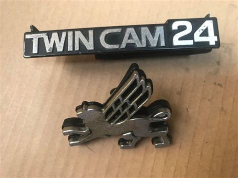 Toyota Soarer Grille Badges Emblem Griffin Twin Cam 24 Gz10 Mz10 Mz11