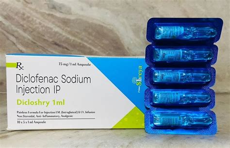Diclofenac Sodium Injection 75 Mg At ₹ 130box In Dadri Id
