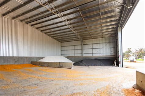 Featured Project Multipurpose Fertiliser Storage Shed Action Steel