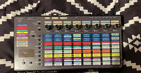 Matrixsynth Dsi Evolver W Custom Removable Overlay And Prophet Style Knobs