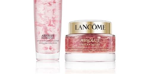 랑콤 신제품 압솔뤼 장미 꽃잎 로션 And 마스크 출시