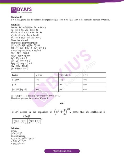 Isc Class 11 Maths Specimen Question Paper 2018 With Answers Free Pdf