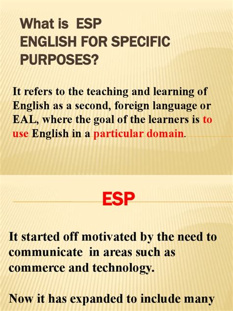 What Is Esp Intro Pdf