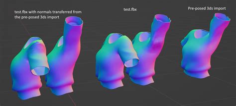 114529 Custom Split Normals Can Look Bad After Posing Mesh