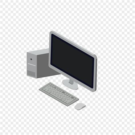 벡터 데스크탑 컴퓨터 Png 일러스트 무료 다운로드 Lovepik