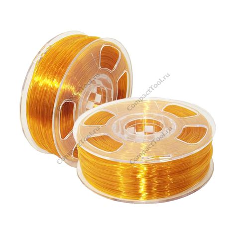 Филамент Geek Filament PETG Amber Transparent Янтарный 1.75 мм купить ...