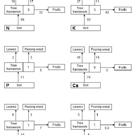 Simulation Of Nutrient Uptake And Partitioning In The Year 6 Kg Ha 1