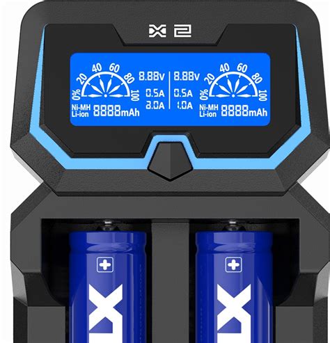 Φορτιστής για μπαταρίες Xtar X2