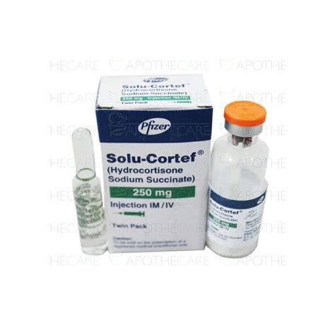 Solu Cortef 250mg 1vial Dawi Pharmacy