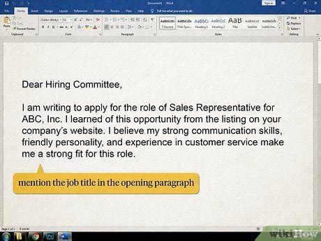 How To Write A Cover Letter With No Experience With Examples