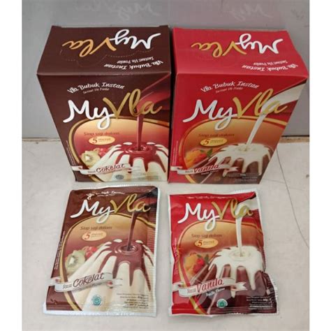 Jual Nutrijell My Vla Bubuk Instant Vla Bubuk Instant 60gram Shopee Indonesia