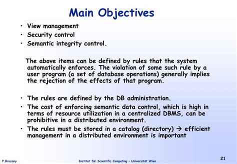 Ppt Distributed Database Design And Semantic Data Control Powerpoint