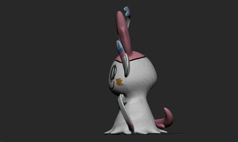 Stl File Pokemon Mimikyu Sylveon・3d Printer Model To Download・cults