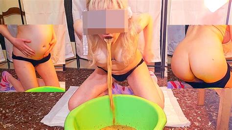 My Bloated Belly Makes Me Vomit 5k Calories Overate Pornmeka