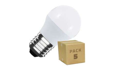 Pack Of G45 E27 5w Led Bulbs Groupon