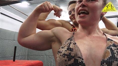 Armwrestling Alexis Luna Vs Dolly Antschas Wrestling And Fetish Store