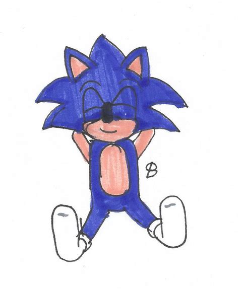 Sonic Resting By Spaton37 On Deviantart