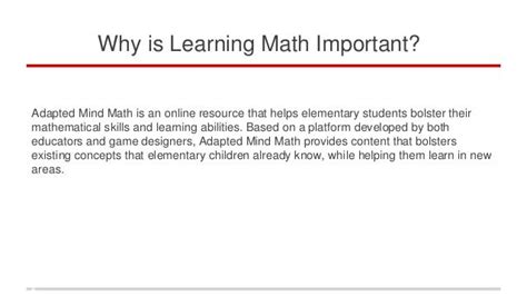 Why Is Learning Math Important