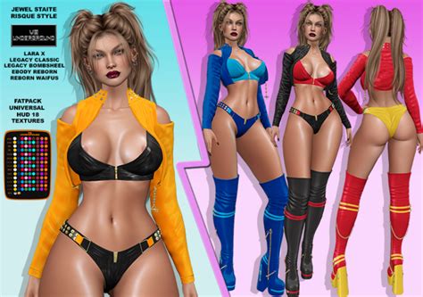 Second Life Marketplace Demojewel Staite Risque Style Complete