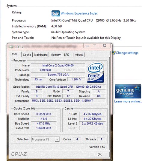 Windows 7 Reports Wrong Cpu Speed Windows 7 Forums