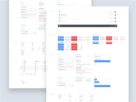 Internal Component Library By Arron Hunt On Dribbble