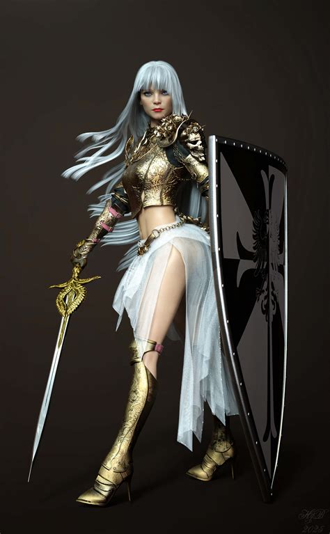Paladin 3d Render Digital Art By Hajoba Paladin 3d Render Digital Art By Hajoba