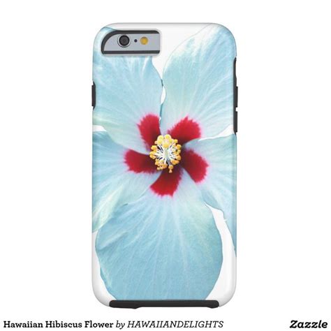 Hawaiian Hibiscus Flower Iphone 5 Case Blue Flower Design
