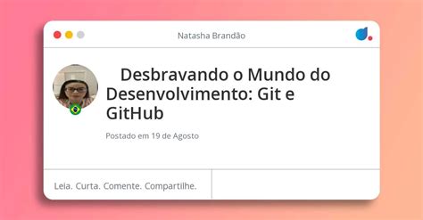 🚀 Desbravando O Mundo Do Desenvolvimento Git E Github 🌐