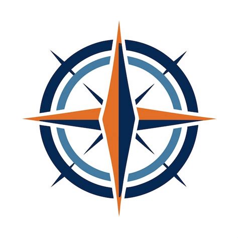 Premium Vector Compass Logo Design Concept