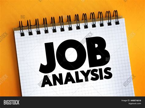 Job Analysis Process Image And Photo Free Trial Bigstock