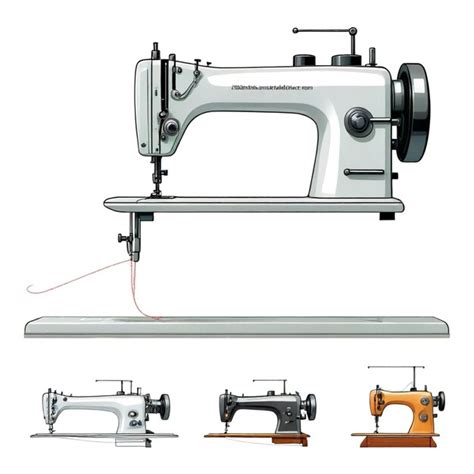A Sewing Machine With The Word Seiko On It Premium Ai Generated Vector