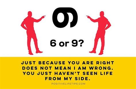6 Or 9 Its All About Perspective What Looks Like A 6 To You Might