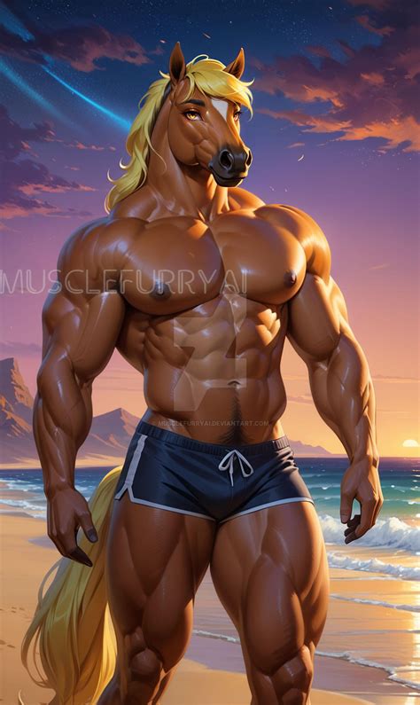 Muscle Furry Logan By Musclefurryai On Deviantart