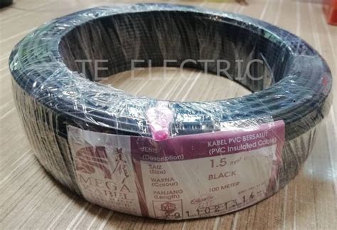 Mega Kabel 15mm Pvc Cable Mega 15mm Pvc Insulated Cable Pure Copper Sirim Cable And Conduit