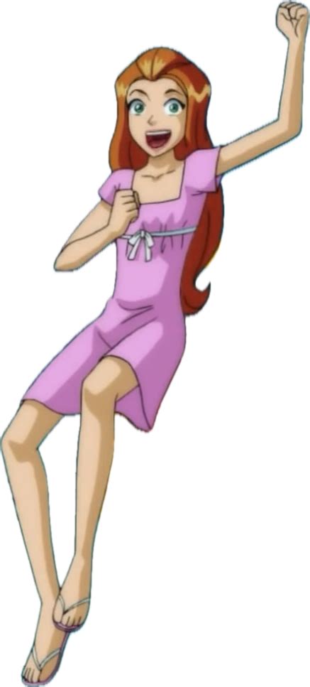 Sam Totally Spies In Her Nightdress Png By Adamhatson On Deviantart