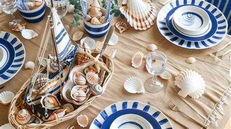 Free Nautical Table Setting Image Table Setting Nautical Download