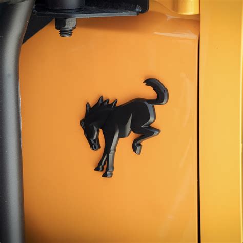 Ford Bronco Emblem Rear Bronco Satin Black Ft22042101