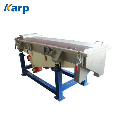 Detergent Powder Linear Vibration Screen Powder Vibro Sieve Vibration