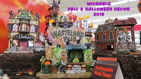 Michaels Fall And Halloween Decorations 2018 Youtube