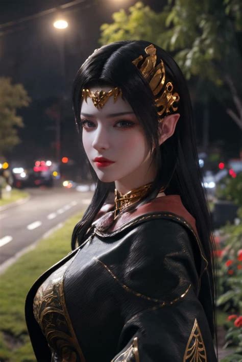 Queen Medusa Cai Lin ผหญง สาวอะนเมะ