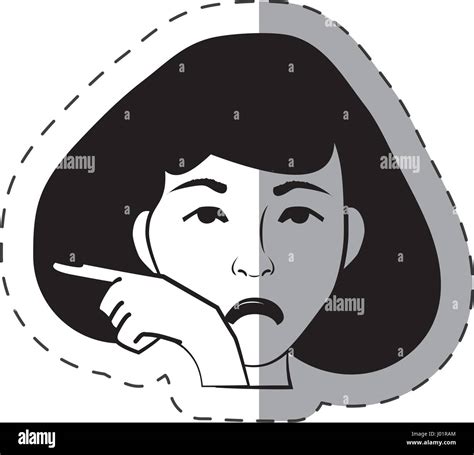 Portrait Female Expression Face Stock Vector Image And Art Alamy Portrait Female Expression Face Stock Vector Image And Art Alamy