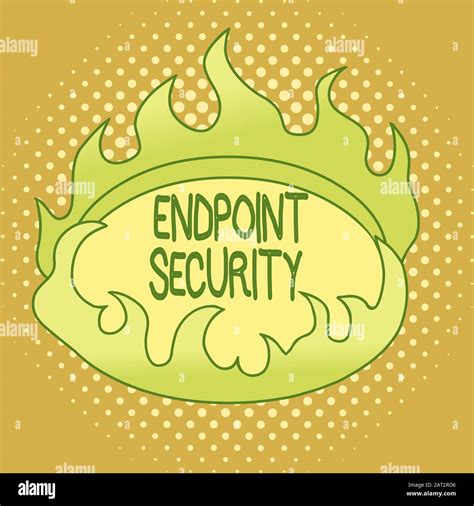 Handwriting Text Writing Endpoint Security Conceptual Photo The