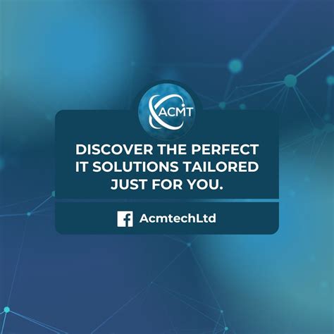 Acmtechltd It Solutions For Your Digital Needs Acmtech Posted On The